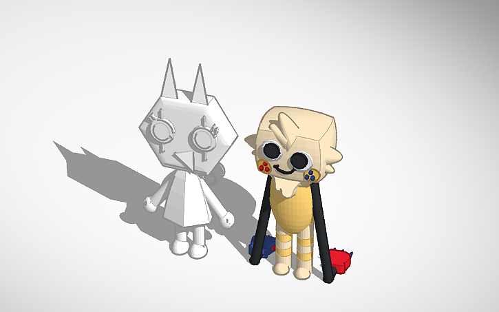 3D design The Craft Siblings! - Tinkercad