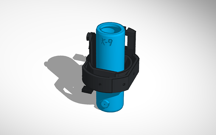 3D design K-9 Thrust Vector Control Gimbal #TinkerMechanical - Tinkercad