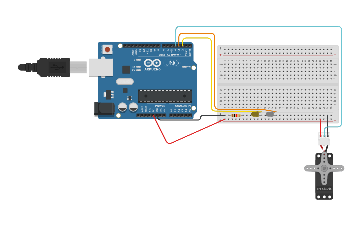 Circuit Design Multiple Actuators Using Arduino Uno For Any Iot