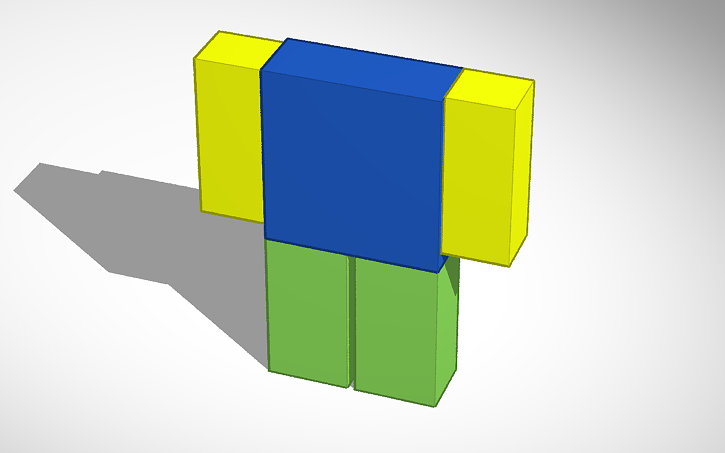 3D design Roblox NPC - Tinkercad