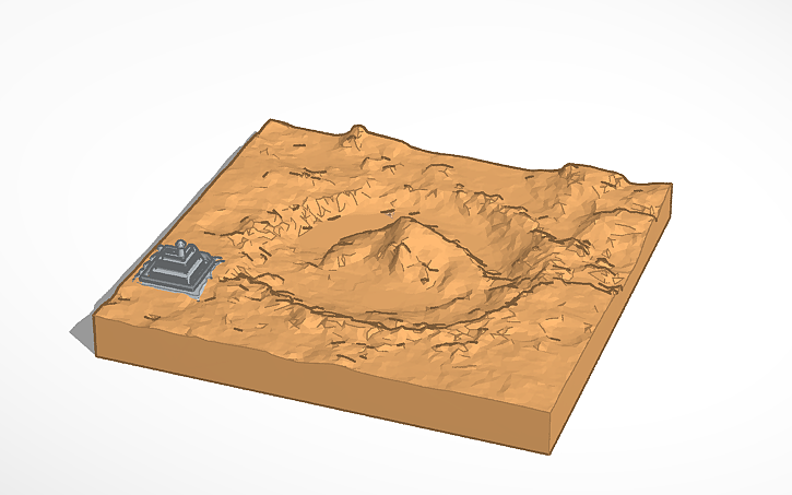 3D design Mars Base - Tinkercad
