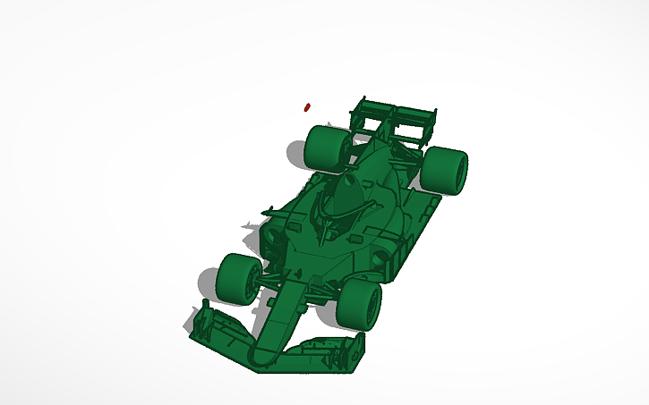 3D design f1 car - Tinkercad