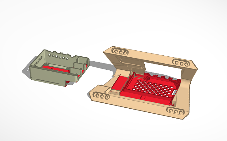 3D design Streamdeck Companion - Tinkercad