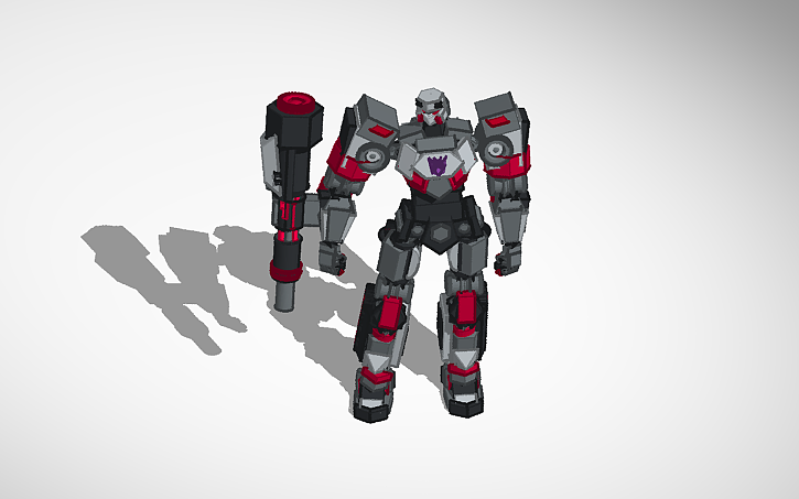 3D design megatron - Tinkercad