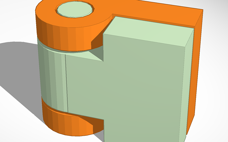 3D design Book Hinge - Tinkercad