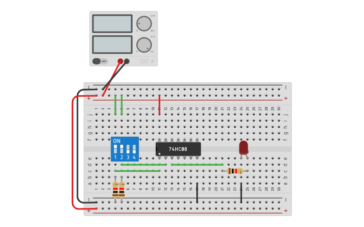 Circuit Design And Gate Tinkercad