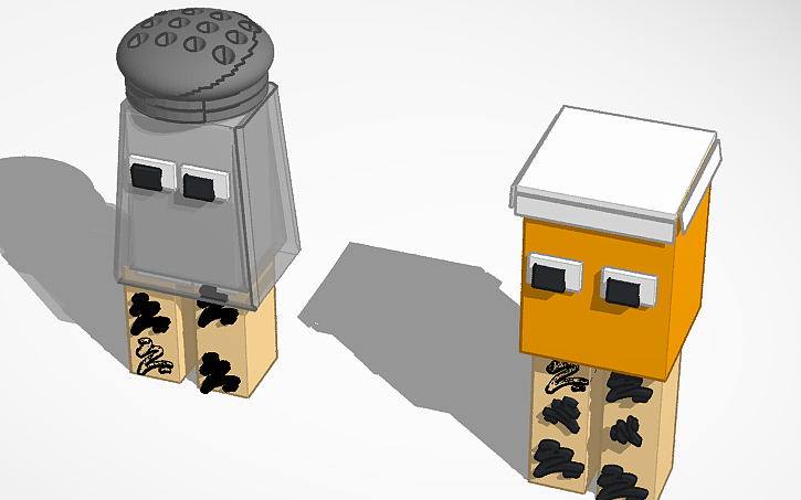 3D design garamara and madungdung - Tinkercad
