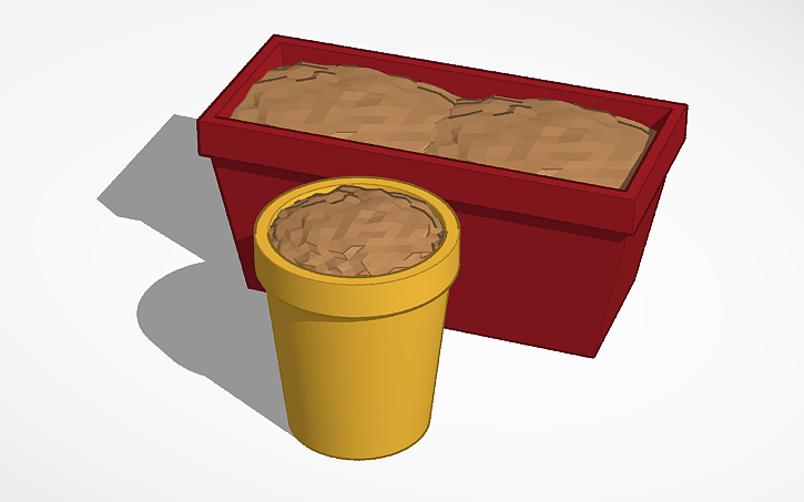 3D design Flowers Challenge - Flower Pot - Tinkercad