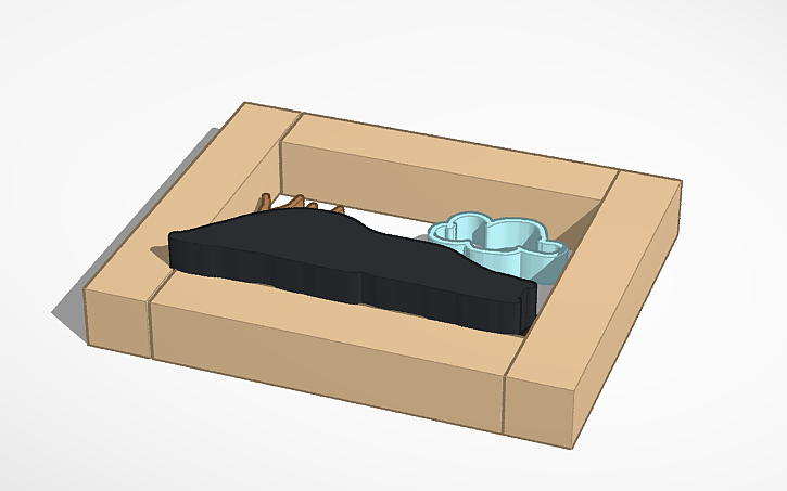 3D design Light box - Tinkercad