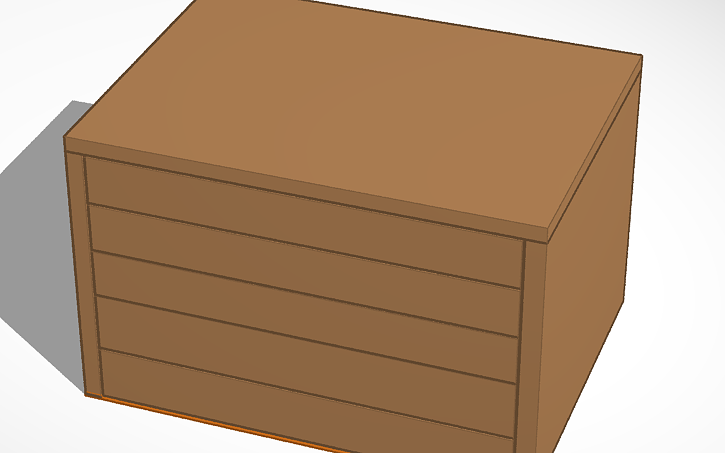 3D design Mich jewelry box - Tinkercad
