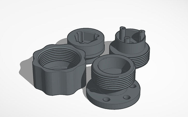 3D design g29 quick release - Tinkercad