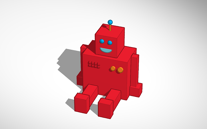3D design Robot - Tinkercad