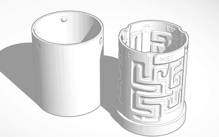 3D design Maze Box - Tinkercad