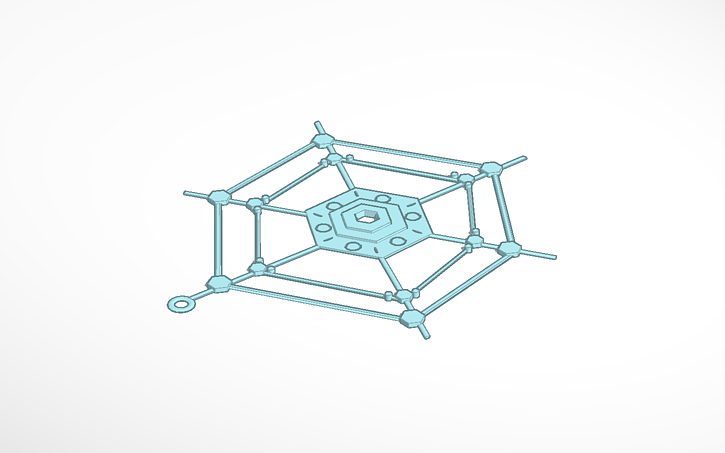 3D design Snowflake - Tinkercad