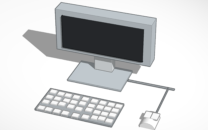 3D design computer - Tinkercad