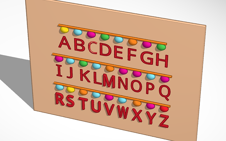 3D design Stranger things - Tinkercad