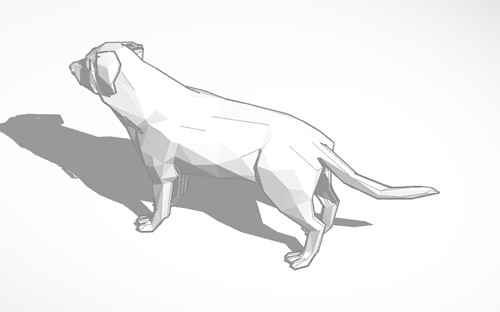 3D design Dog! - Tinkercad