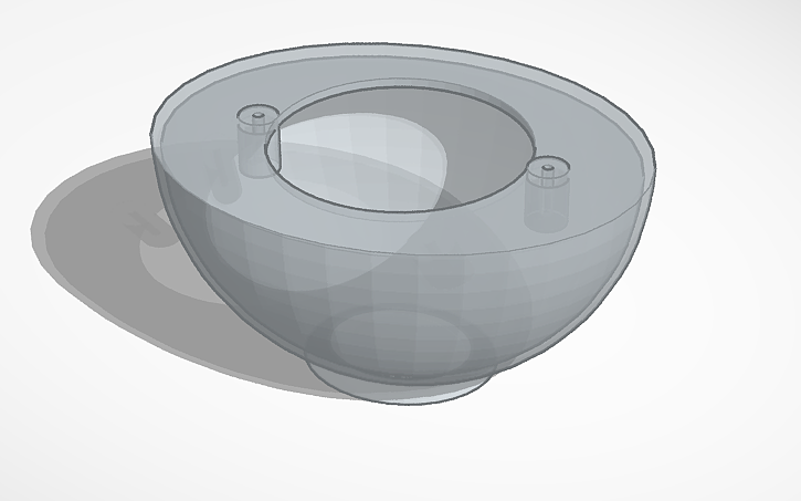 3D design speaker enclosure - Tinkercad