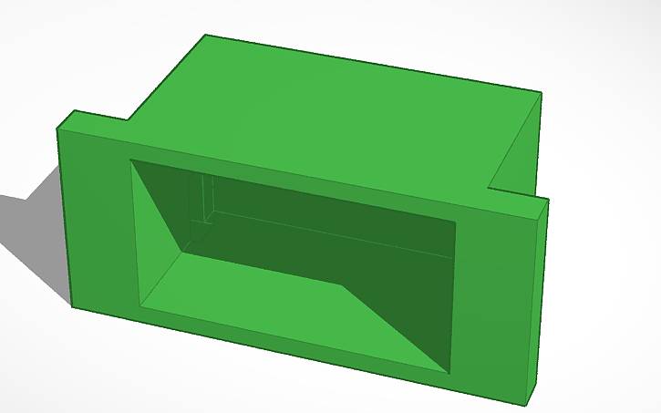 3D design Servo Casing - Tinkercad