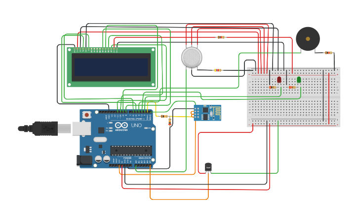 Circuit design POTATO - Tinkercad