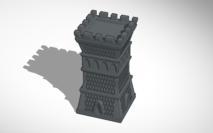 3D design Copy of Tower - Tinkercad