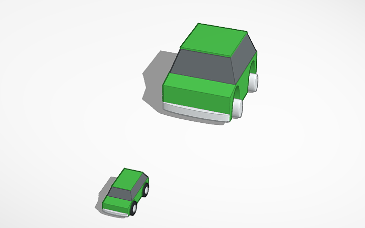 3D design cars - Tinkercad