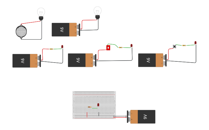 Circuit design Spring 2025 EGR30 Circuit Demonstration - Tinkercad
