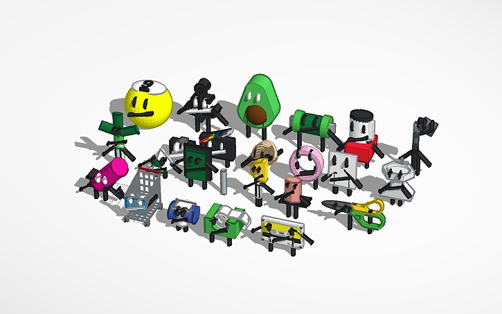 3D design Tpot debuters - Tinkercad