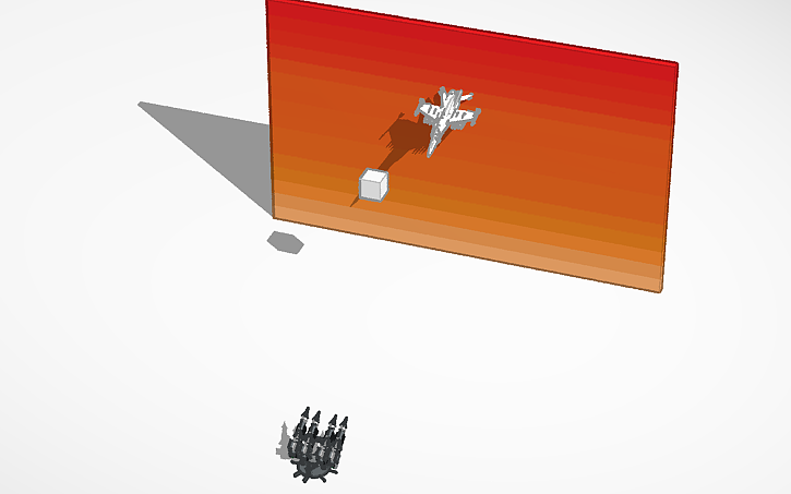 3D design Keyboard controlled surface-to-air missiles - Tinkercad