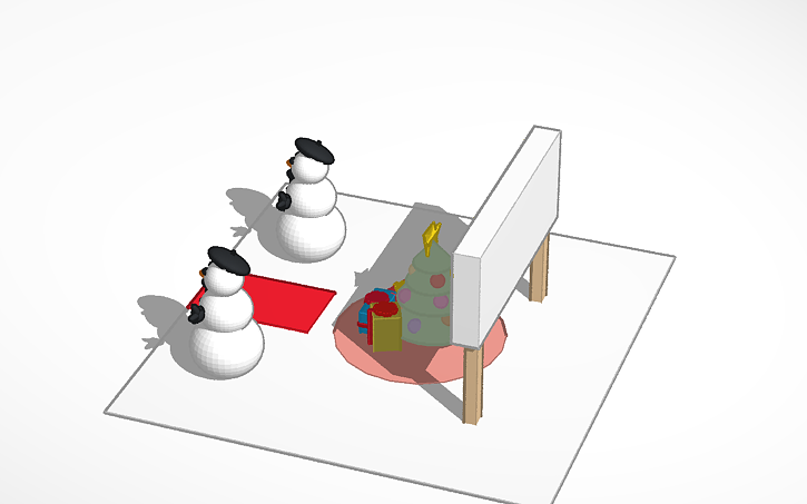 3D design christmas - Tinkercad