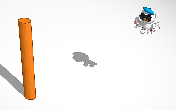3D design The Detective - Tinkercad