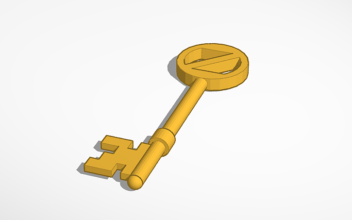 3D design Oz Key Return To Oz - Tinkercad