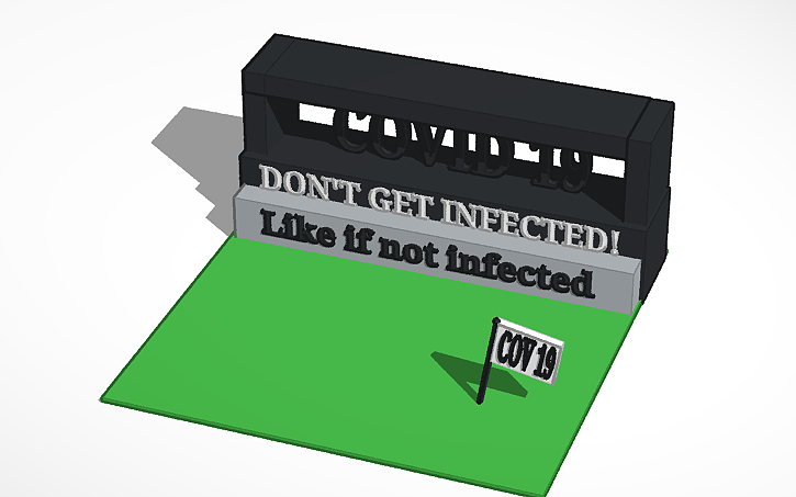 3D design !COVID 19! - Tinkercad