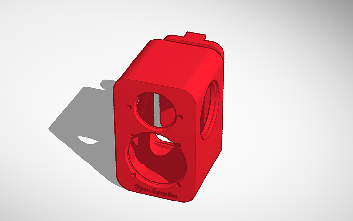 3D design [BETTER VERSION] Speaker 3 and 2 inch (HI INFILL NEEDED ...