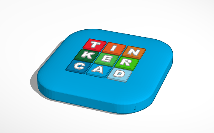 3D design LOGO TINKERCAD - Tinkercad