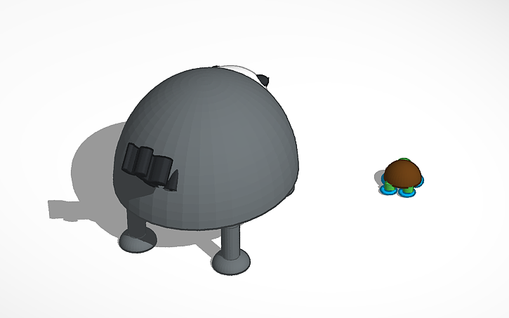 3D design animals - Tinkercad
