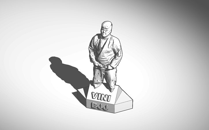 3D design Vinicius BJJ - Tinkercad