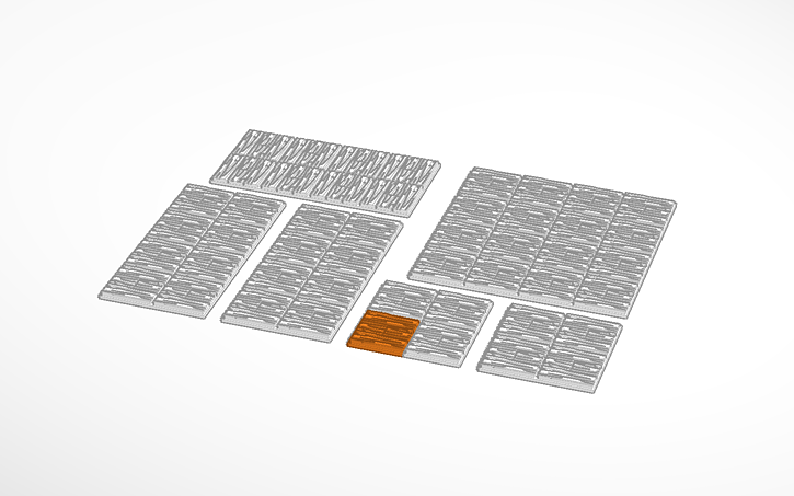 3D design Wood Plank - Tinkercad