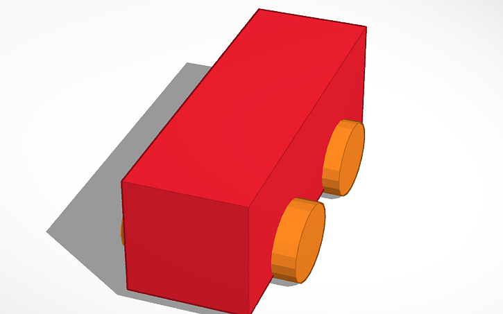 3D design MACCHINA - Tinkercad