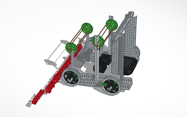3D design Copy of CECYTECH 11 DESIGN TEST of VEX V5 Parts - Tinkercad