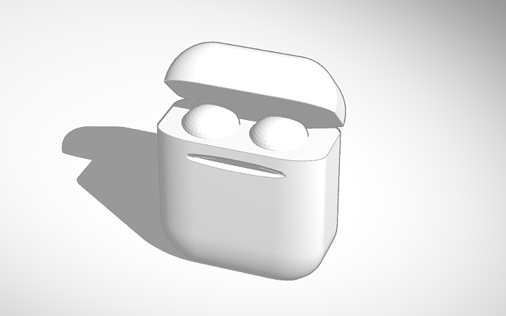 3D design Airpods - Tinkercad