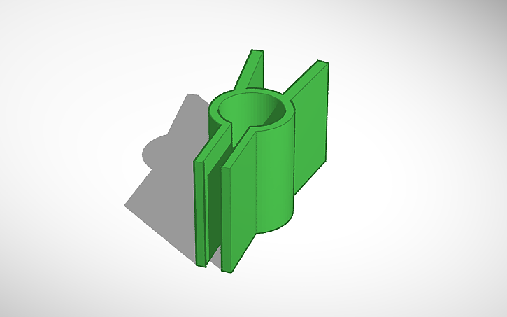 3D design Sponka - clip 3 mm - Tinkercad