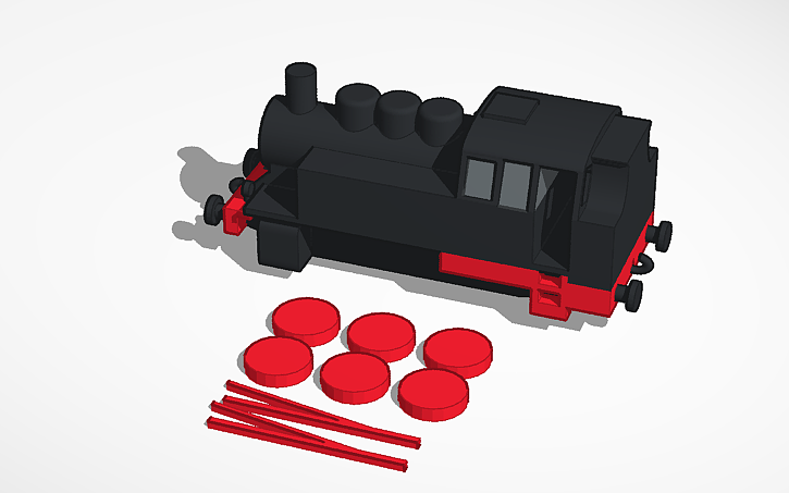 3D design Marklin The German Engine - Tinkercad