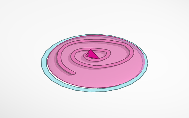 3D design Rose's Shield-Steven Universe - Tinkercad