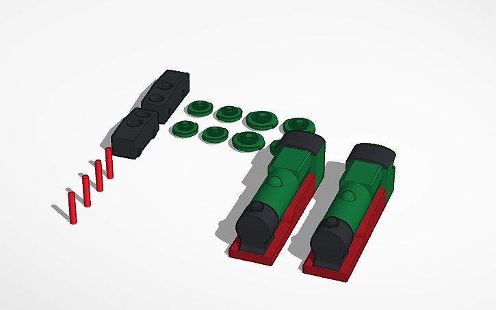 3D design TWR GCR D10/D11 - Tinkercad