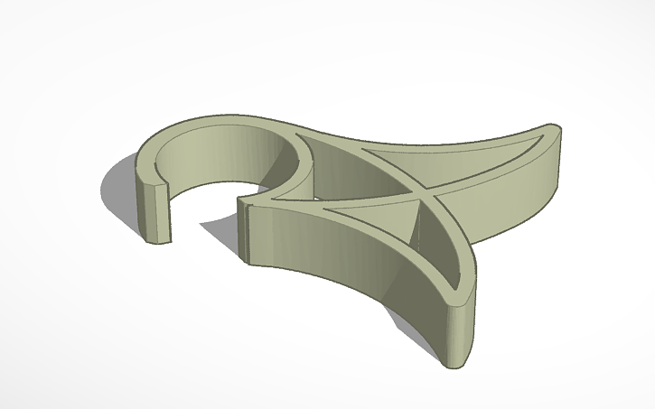 3D design R3D Drone Fighter Foot - Tinkercad