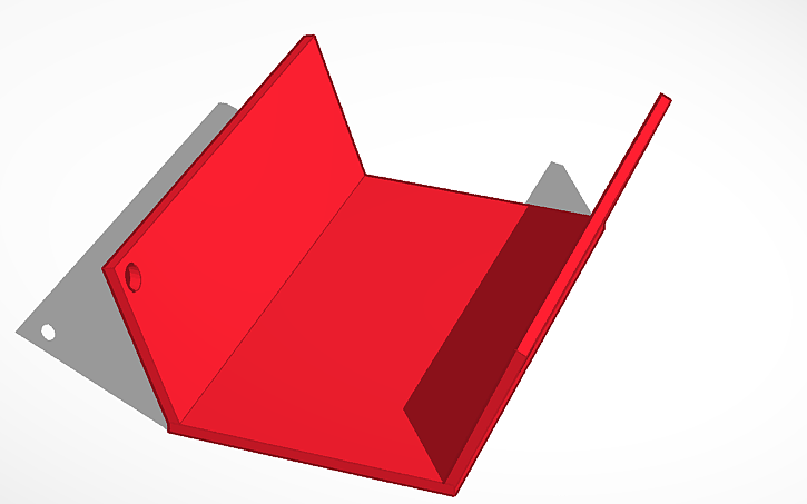 3D design Sock aid first draft - Tinkercad