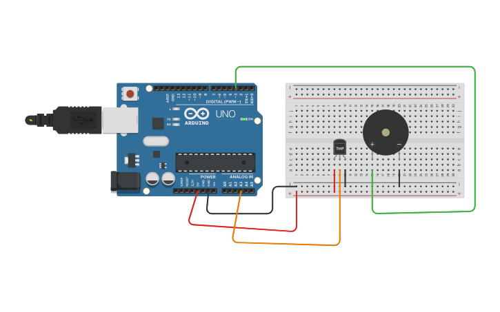 Circuit design dragon ball - Tinkercad
