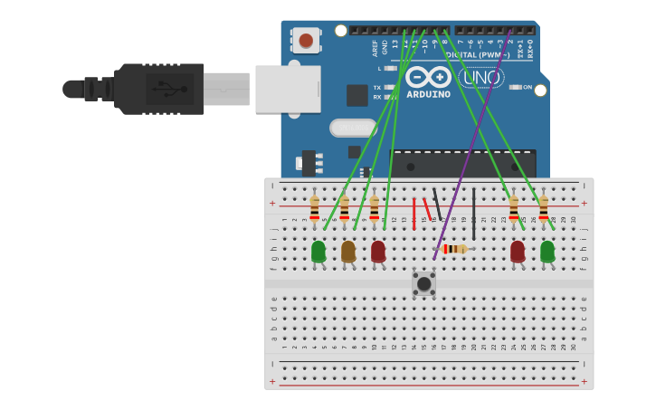 Circuit design Chanelle-travail sommatif circuit - Tinkercad