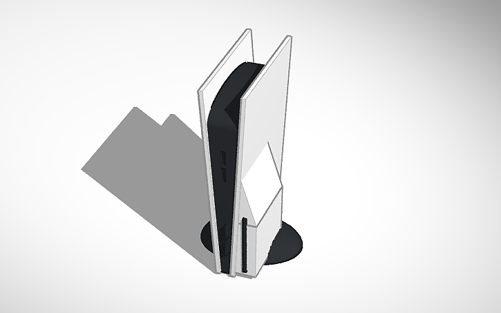 3D design ps5 - Tinkercad